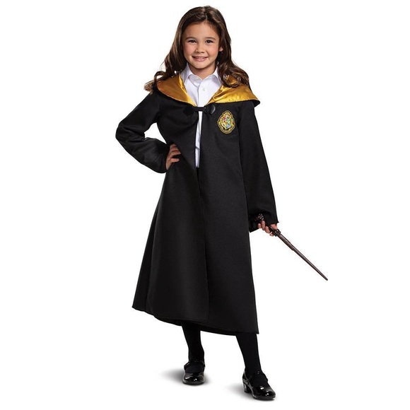 Disguise | Costumes | Disguise Kids Wizard Costume Black And Gold ...